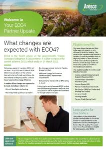 ECO4 Update - ECO 4 is set to launch in July - Anesco